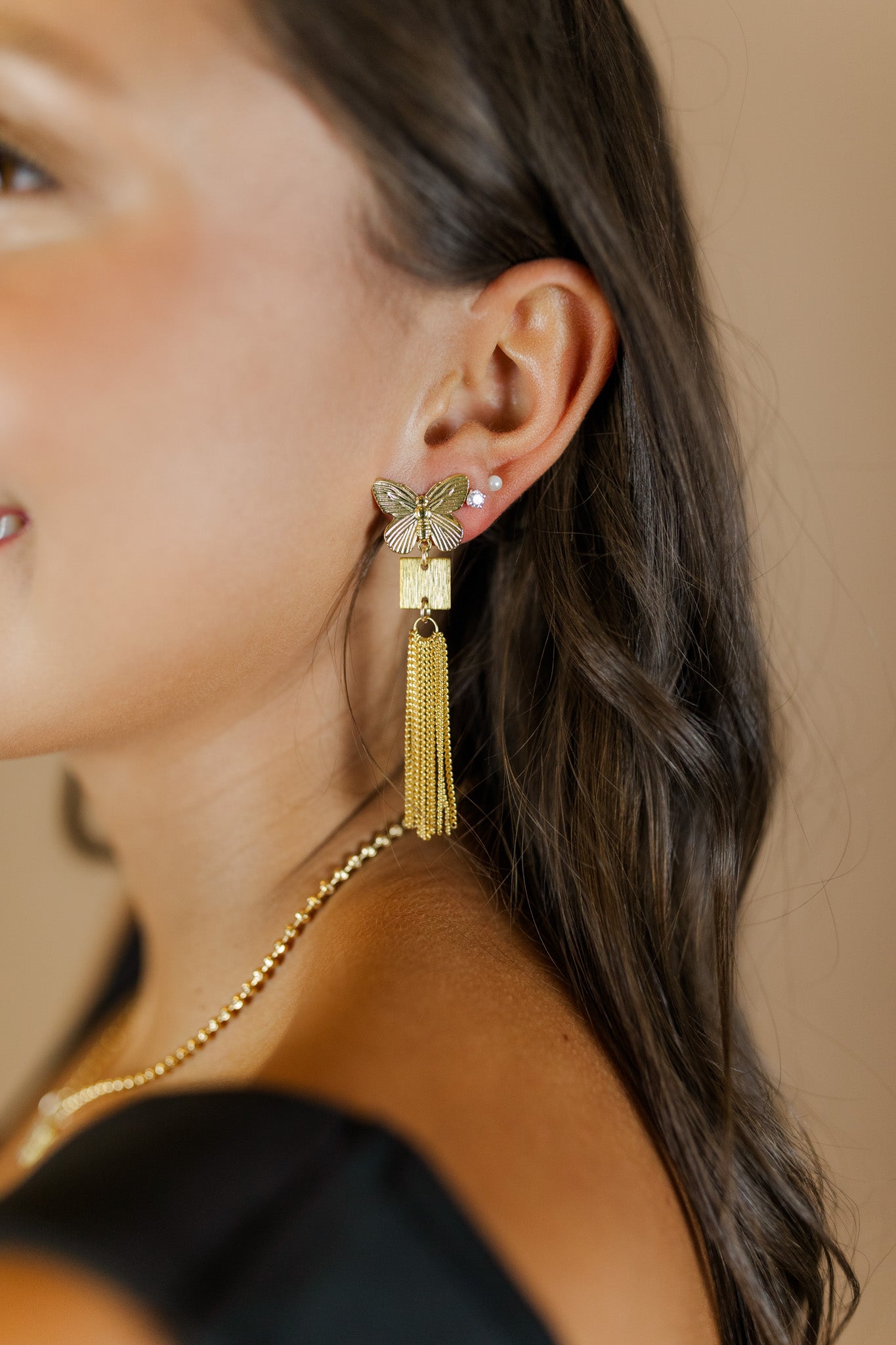 Brass Butterfly Tassels – Taylor Shaye Designs