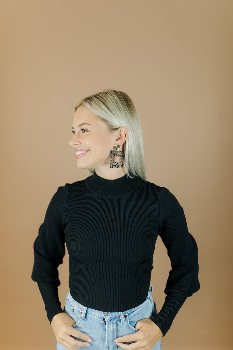 Celeste Flake Naomi Rectangle Drops – Taylor Shaye Designs