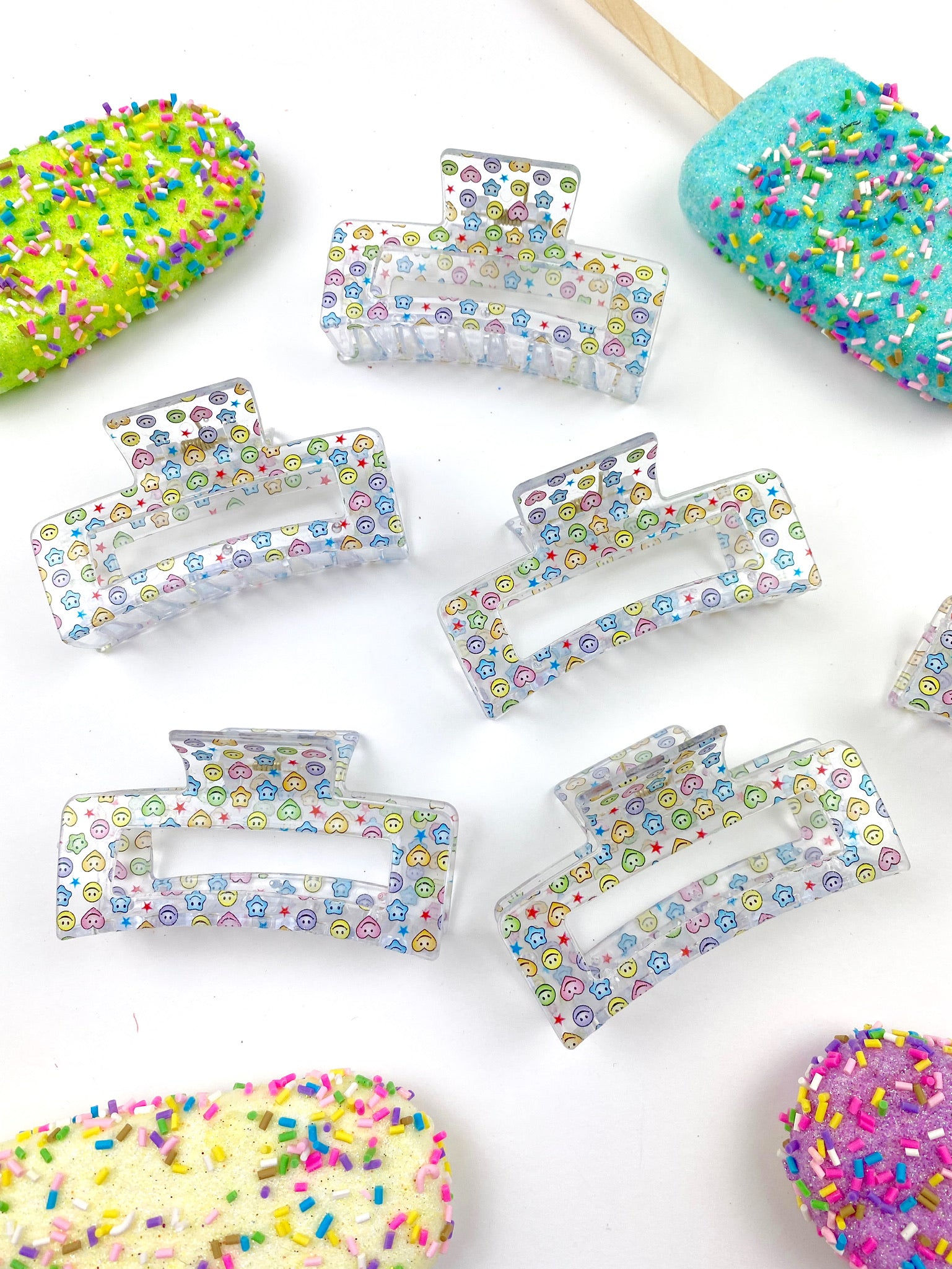 Smiley Face Hair Clip – Taylor Shaye Designs