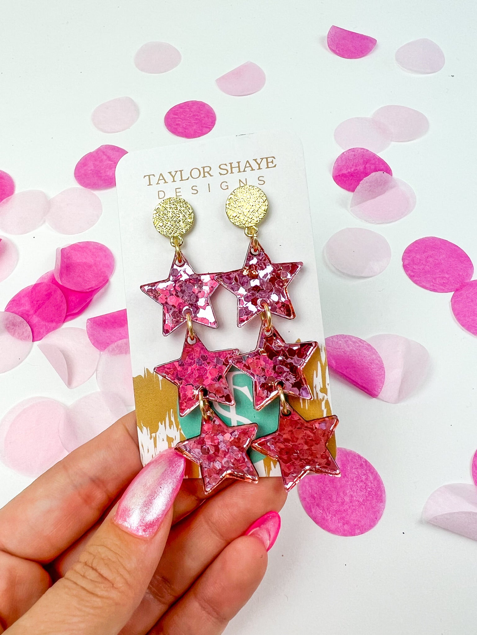 Shayla Triple Stars – Taylor Shaye Designs