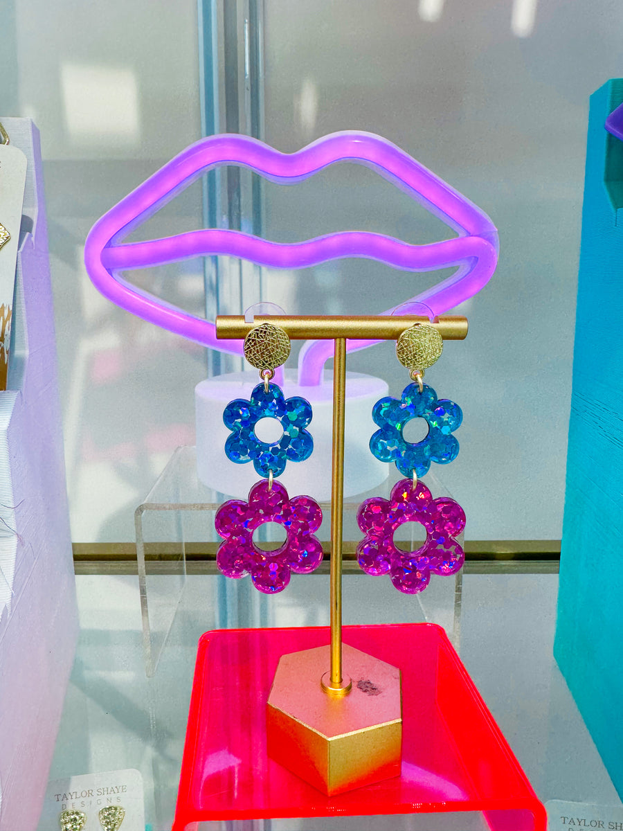 Marlo Flower Drops – Taylor Shaye Designs